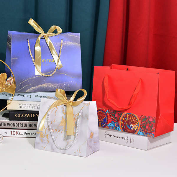 paper bag custom paper bag Beg hadiah percutian, beg pembungkusan besar ...