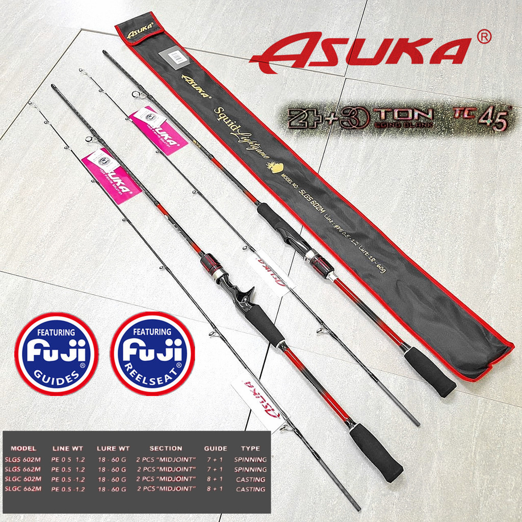 ASUKA SQUID LIGHT GAME ROD SOTONG | Shopee Malaysia