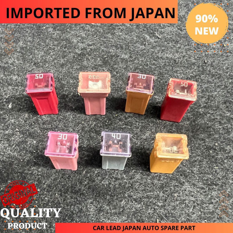 BIG FUSE 30/40/50 FOR UNIVERSAL AUTOMOTIVE CAR IMPORTED FROM JAPAN ...
