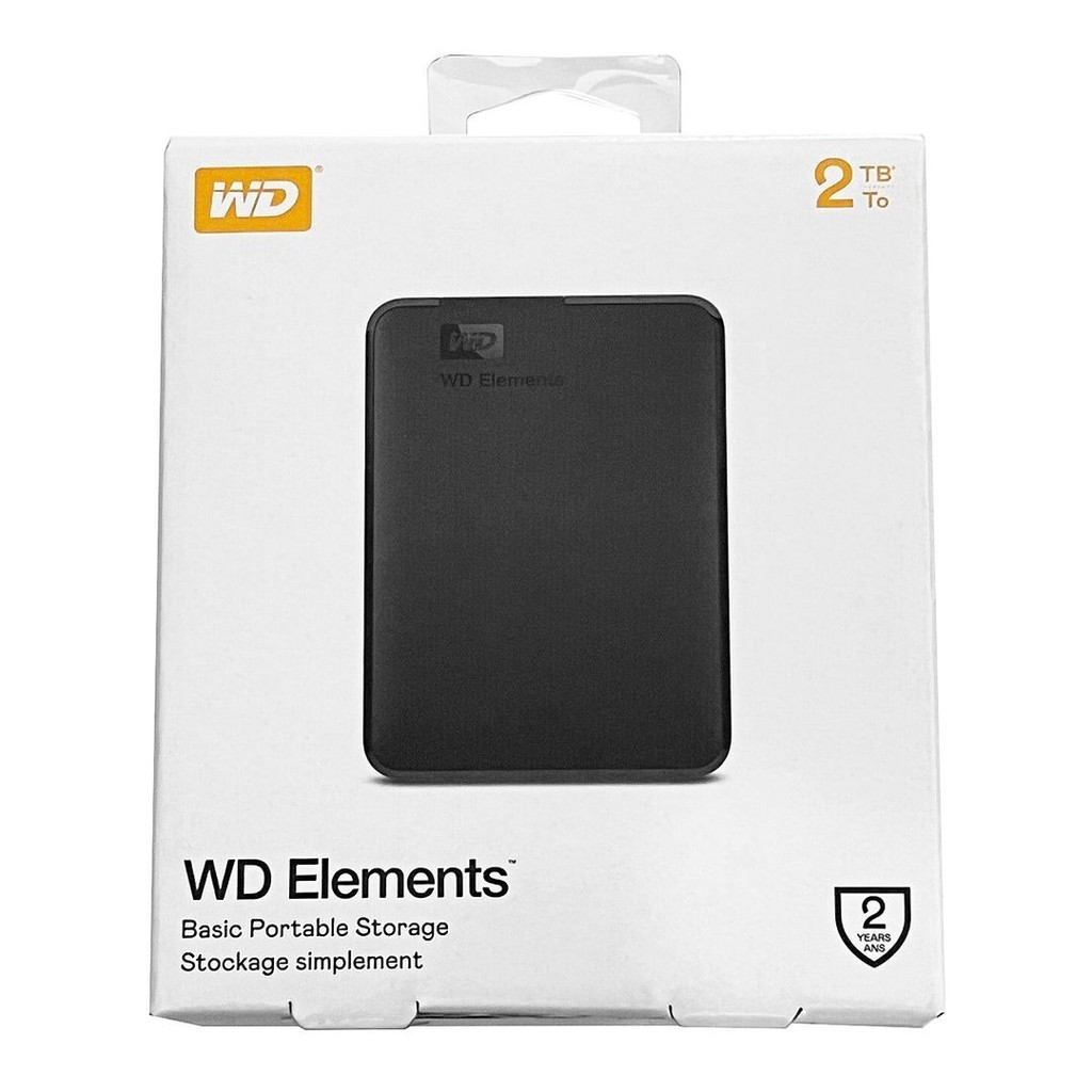 Western Digital 2TB WD Elements Portable USB 3.0 External Hard Drive ...