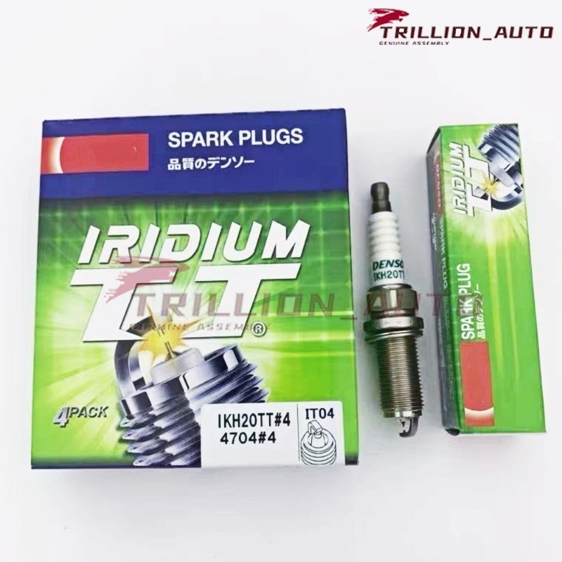 4pcs DENSO Iridium Spark Plug IKH20TT 4704 IKH20 forToyota INNOVA ...