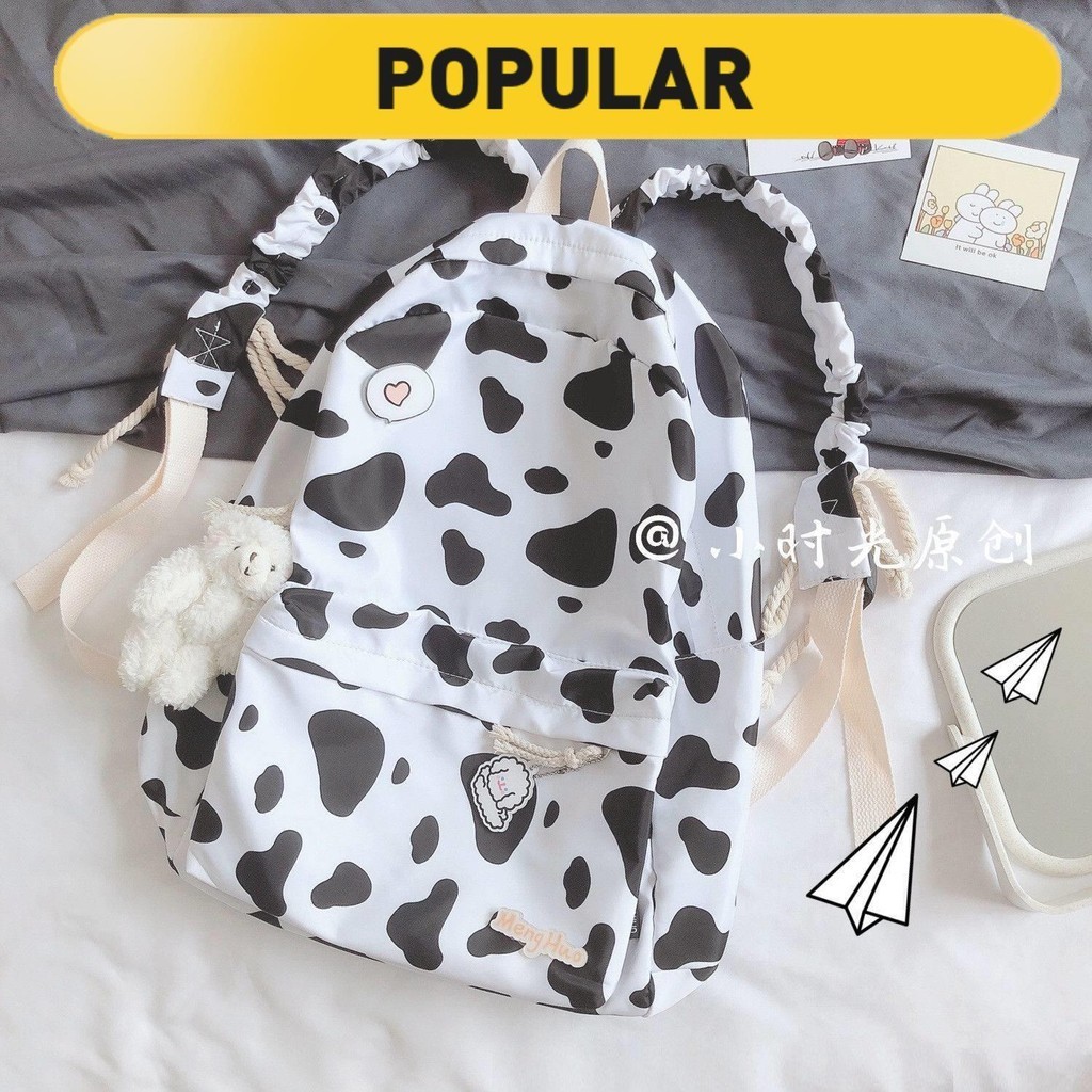 beg tangan wanita murah bag tangan Jepun S Jalur Lembu Susu Beg Galas ...