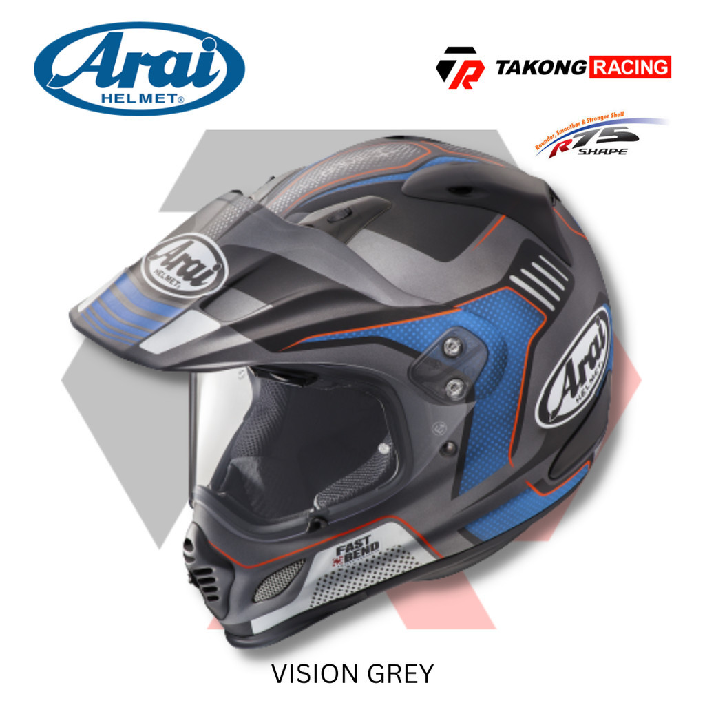 ARAI Helmets Tour-X4 Vision Grey | Shopee Malaysia