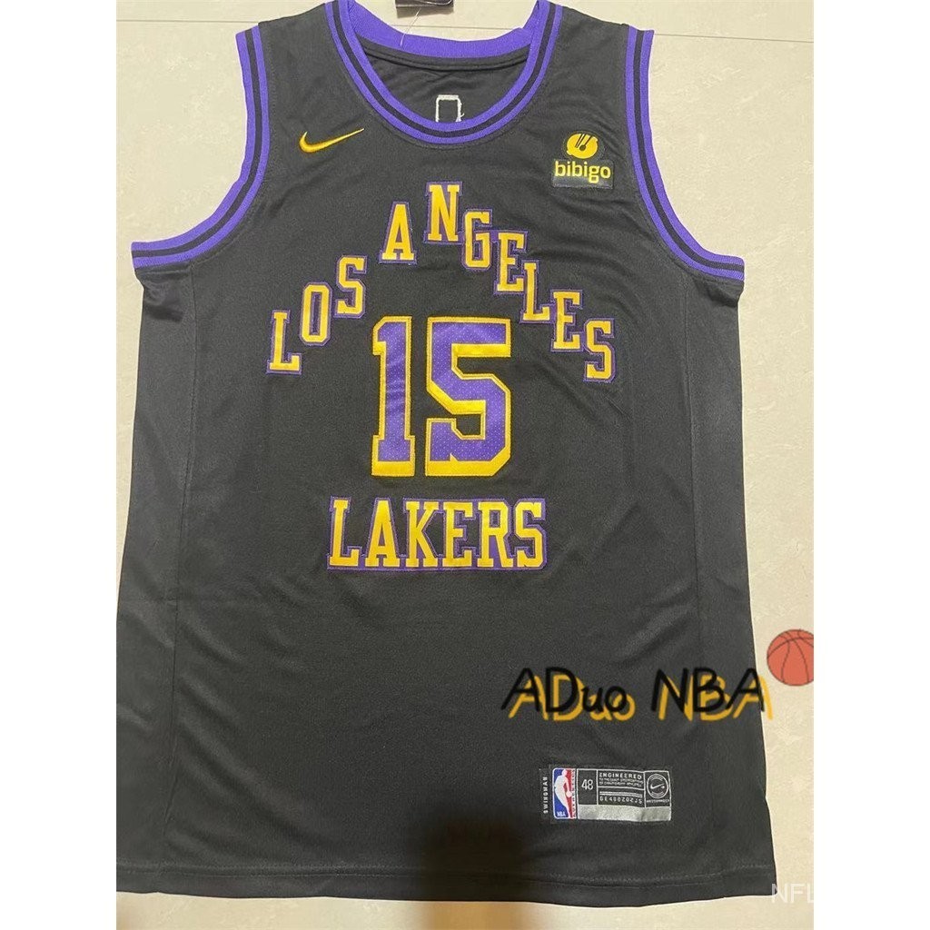 Los Angeles Lakers Austin Embroidered Shirt Ravis 2024 City Edition NBA ...