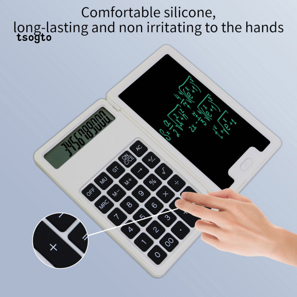 [TS] Dual Function Calculator Multi-function Calculator Smart Desk Calculator with Large 12 ...