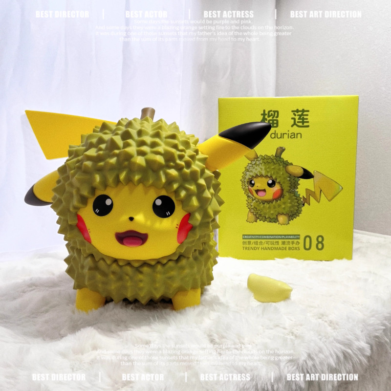 Magic Baby Durian Pikachu Hand-Made Large Pokemon Blind Box Toy ...