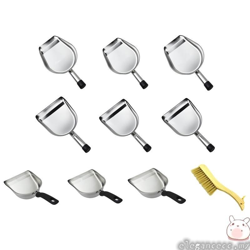 ELEGA Mini Stainless Steel Garbage Shovel Small Handheld Dustpan ...