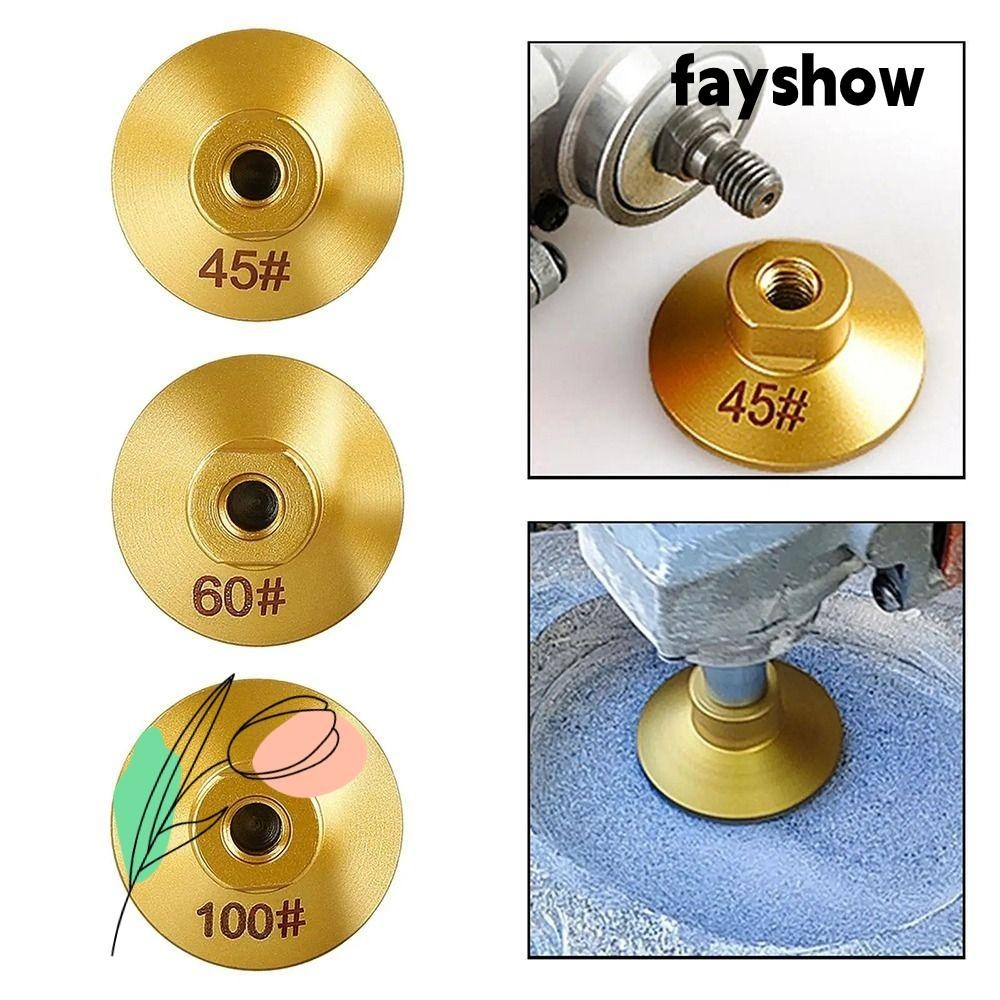 FAYSHOW 1Pcs Flat Polishing Pad, Dry or Wet Use Marble Quartz Granite ...