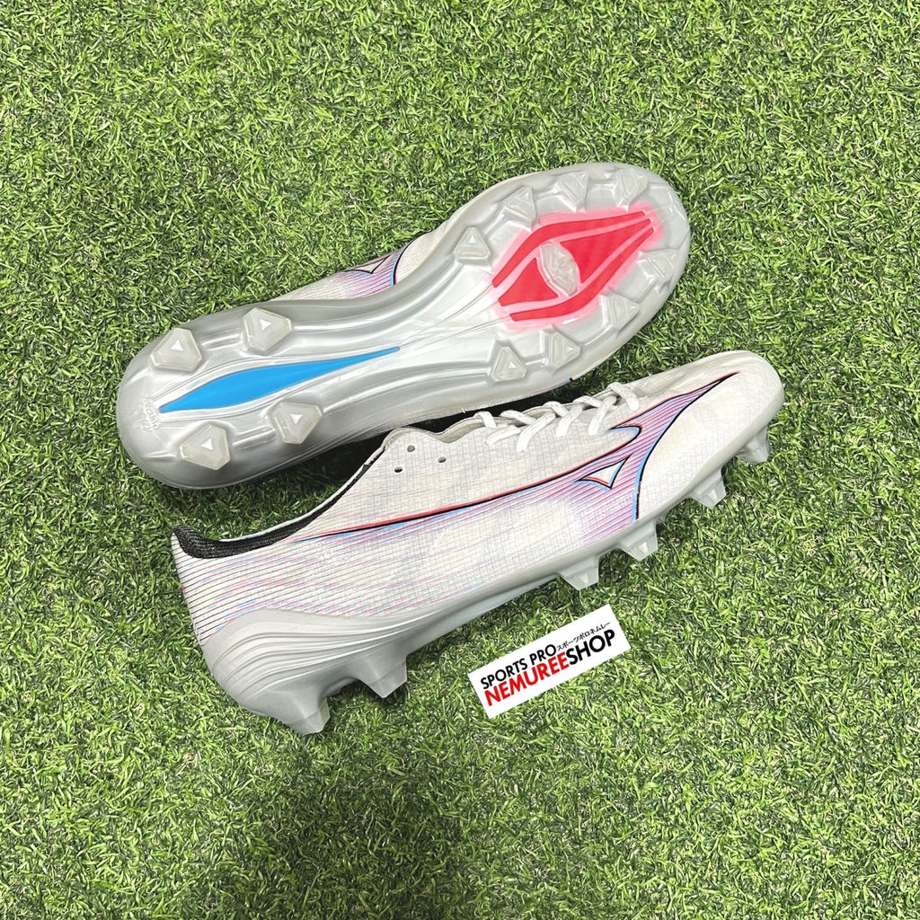 MIZUNO Soccer Shoes ALPHA ELITE (WHITE/IGNITION RED) | Shopee Malaysia
