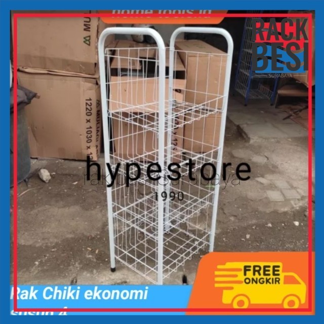 Economic chiki rack in 4 stacking colors/display rack/minimarket rack ...