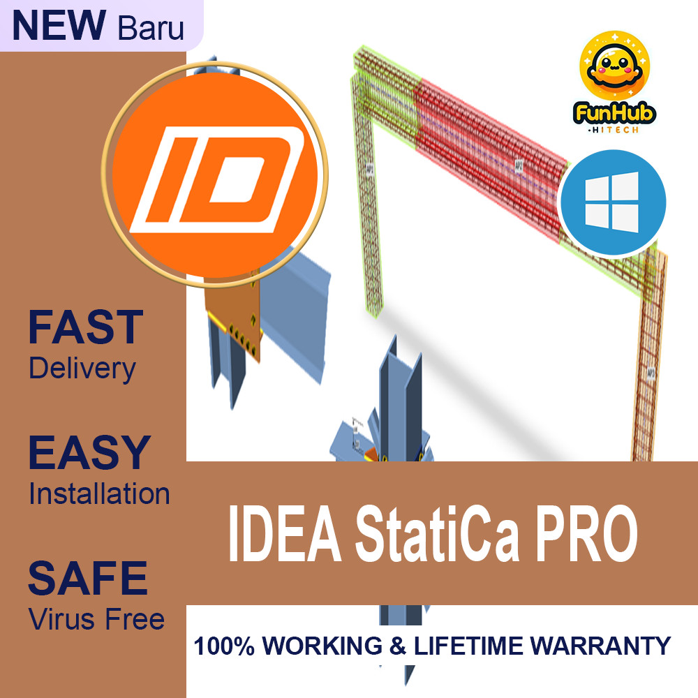 IDEA StatiCa v21⭐ Full Version ⭐ Windows PC Software | Lifetime Premium | Shopee Malaysia