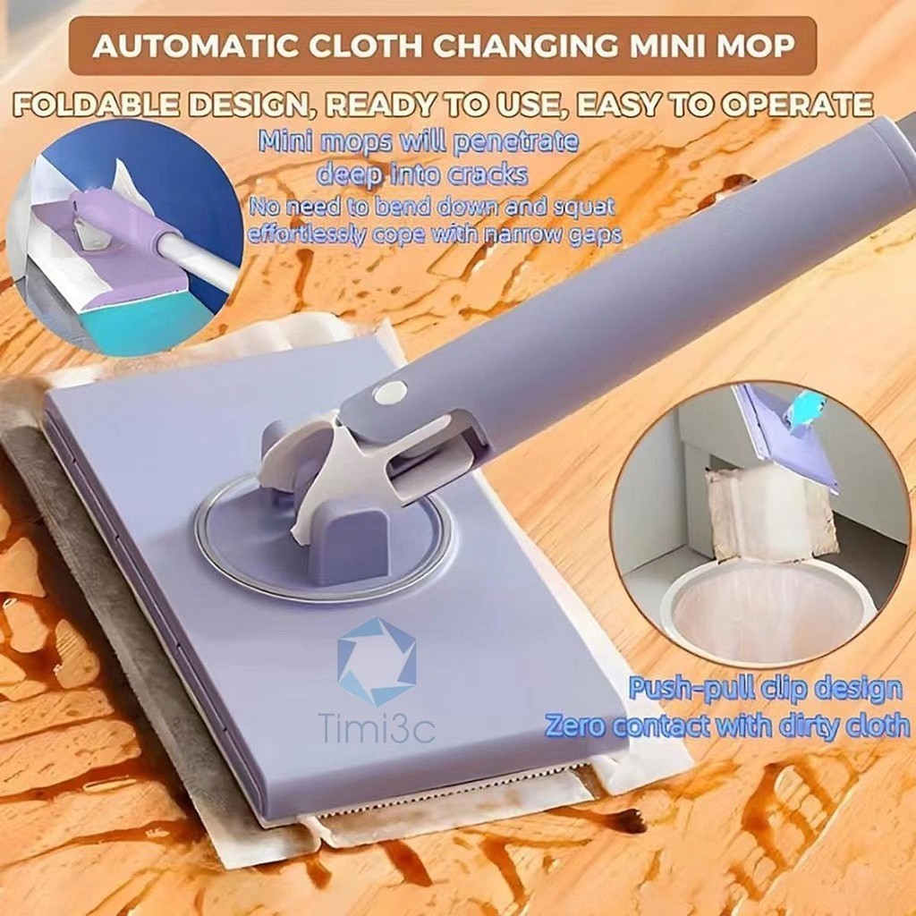Local seller Small Mops for Small Areas Auto Face Towel Replacement Mop ...