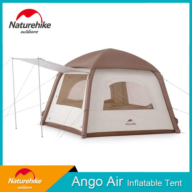 Naturehike Ango Air Tube Tent Glamping Outdoor Camping Tent Sun Protection UPF50+ Large Space ...