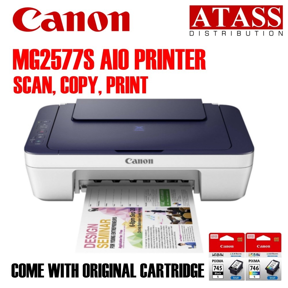 Canon MG2577S MG3070S E410 E470 E4570 TS307 Low Cost Cartridges All-In ...