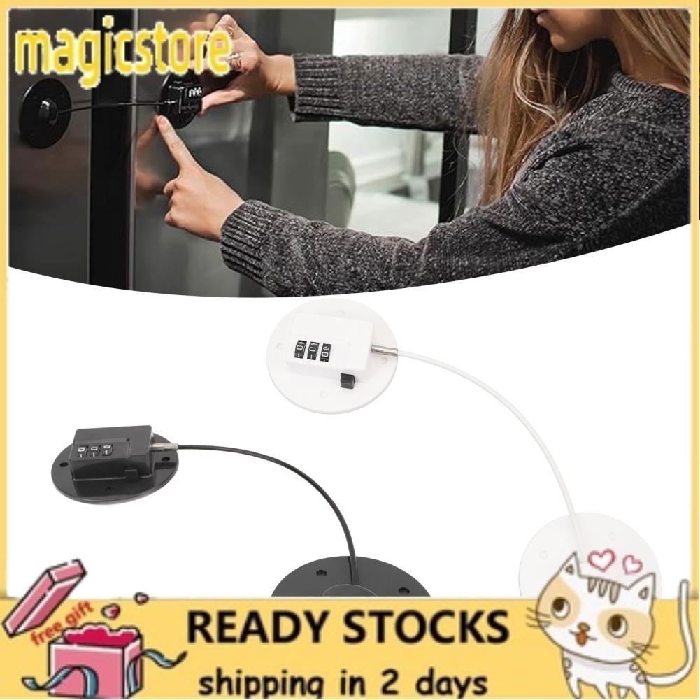 Magicstore Fridge Password Lock Paste Installation Impact Resistance Keyless Refrigerator for ...