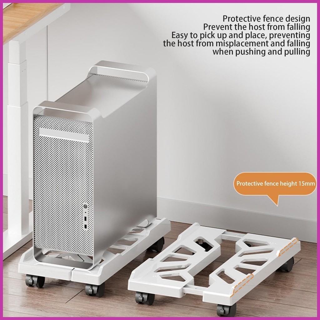 PC Stand For Floor PC Tower Riser Under Desk Cpu Holder Ventilation ...