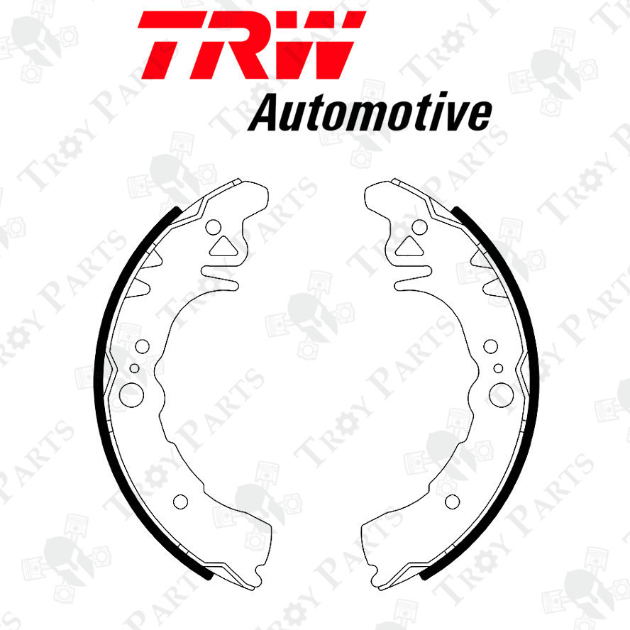 (1pc) Original TRW Rear Drum Brake Shoe for Perodua Axia Bezza Myvi ...