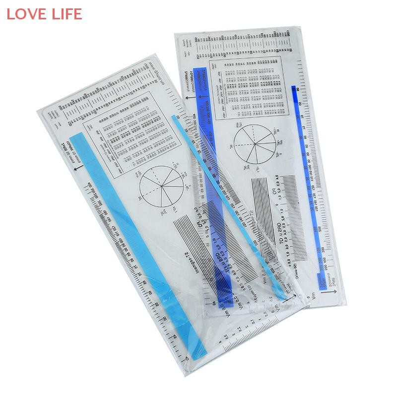 LOVELIFE ECG Ruler ECG Student Pocket Reference Guide Electrocardiogram ...