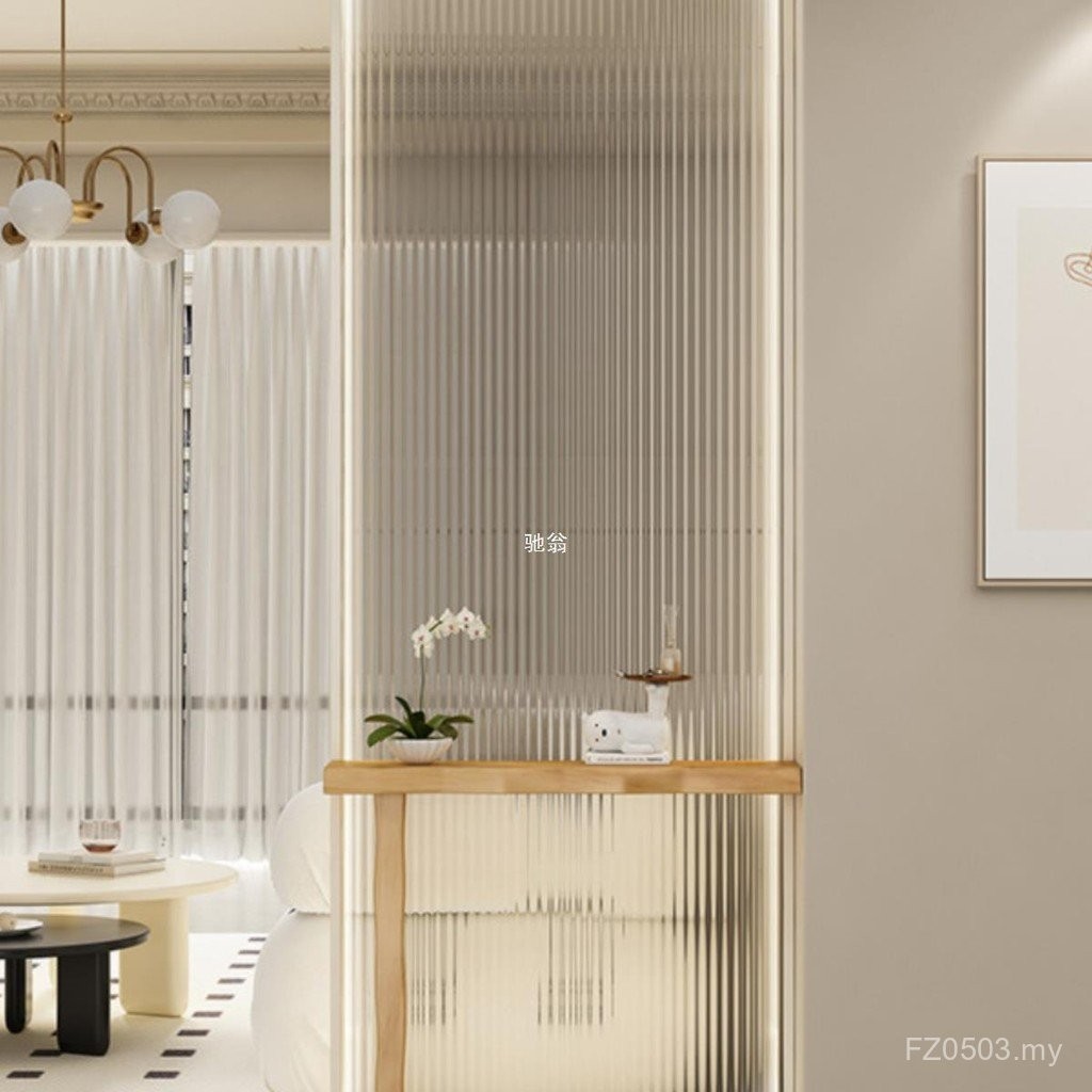 French Partition Cream Wall Installed Entrance H Entrance Wind Block ...