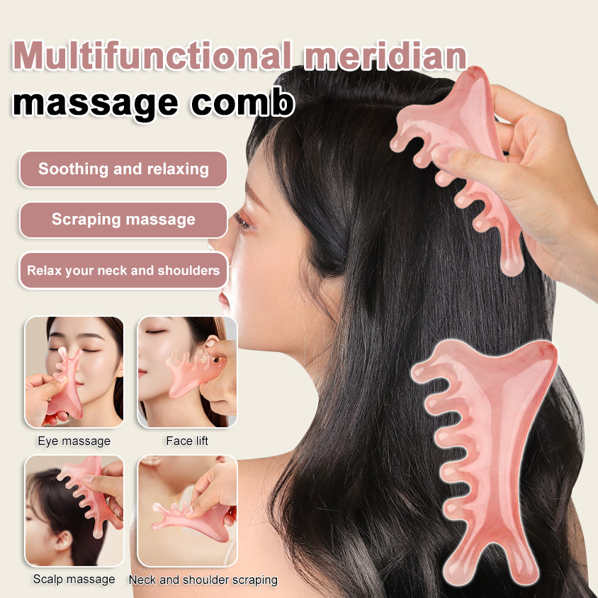 Scraping the scalp massage comb Hair Styling Scalp Combs Round and ...