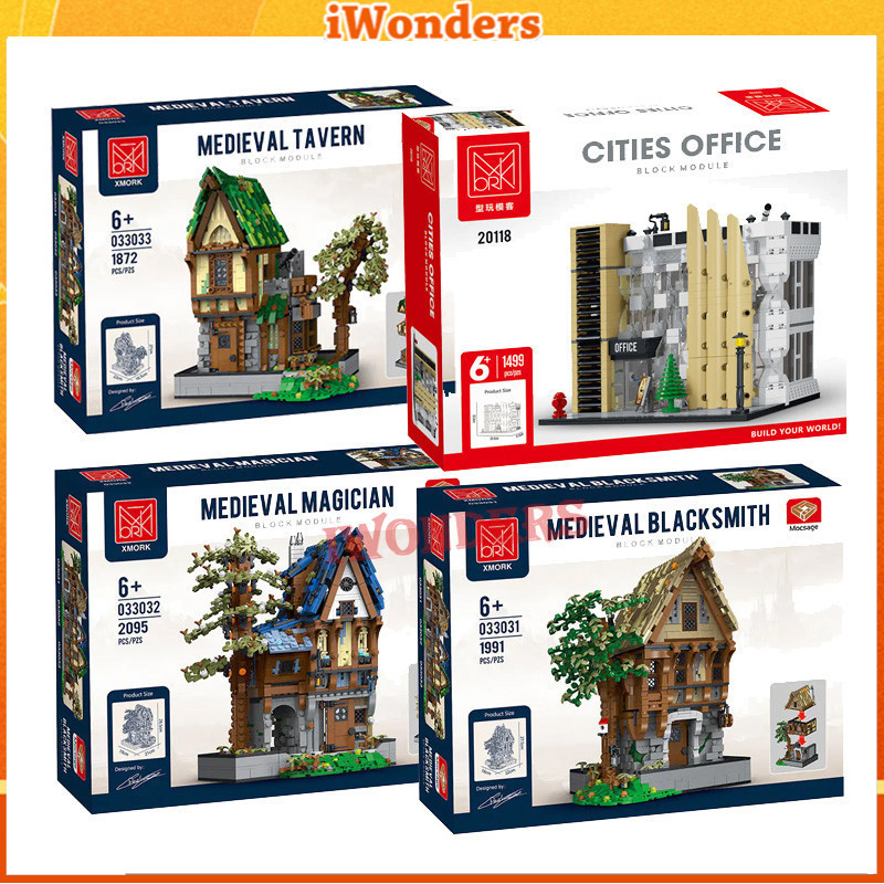 New STEM Building Set for Adults & Kids: MOKE Modular Office & Villa ...
