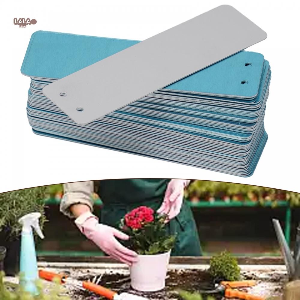 Plant Labels 50 Pcs Double Sided Metal Labels Plant Labels Tree ID Tags ...