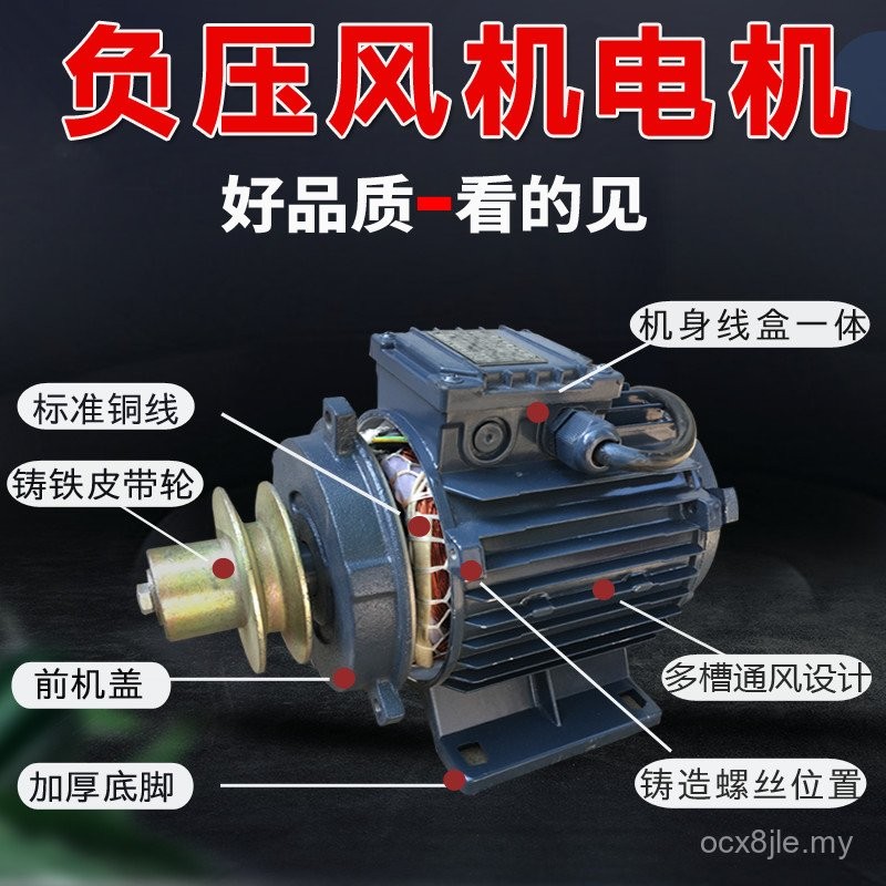 Negative Pressure Fan Dedicated Motor Industrial Farm Ventilation Fan ...