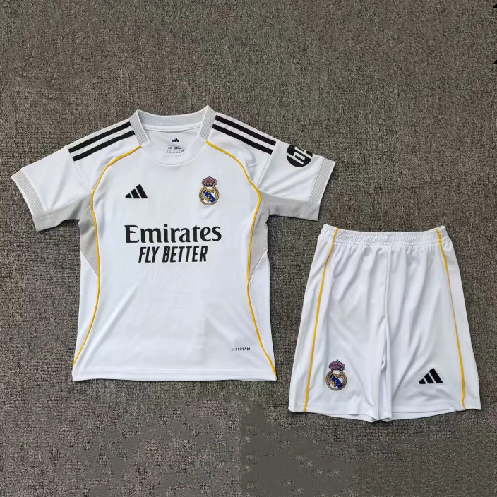 RMD 2025/2026 RMA Home Football Jersey Set Kids KIT Soccer SHIRT ...