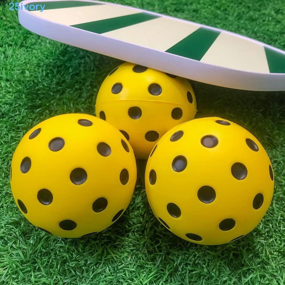 IVORY Foam Pickleballs Practice Balls, Damping Low Decibel Silent ...