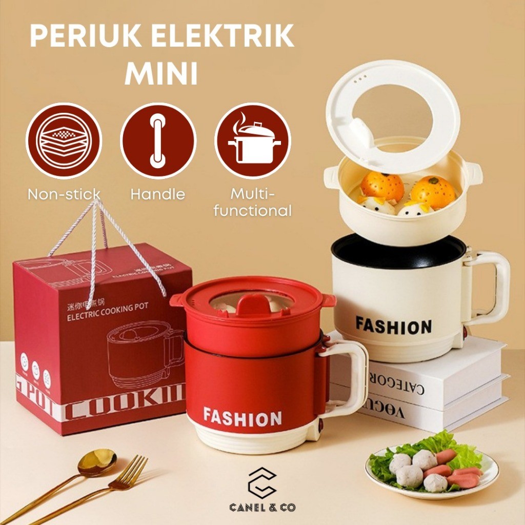 Ready Stock Electric Cooker With Malaysia Cable Student Dormitory Noodle Heating Small Power Wok ...