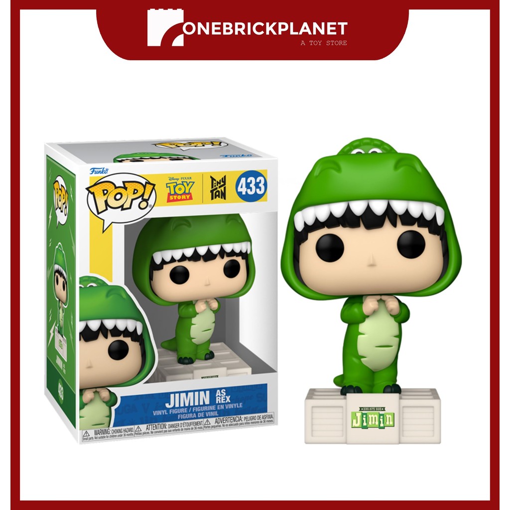 Funko Pop! Disney: Toy Story x TinyTAN: BTS - Jimin as Rex (433) | Shopee Malaysia