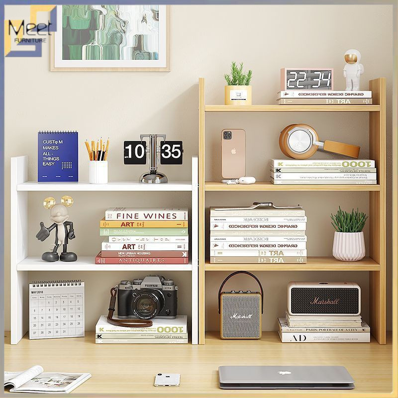 Rak meja rak buku meja mudah berbilang lapisan meja pelajar pejabat ...