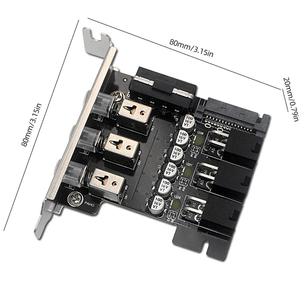 HDD Power Switch Accessory PCIE Hard Disk Control System Power Saving ...