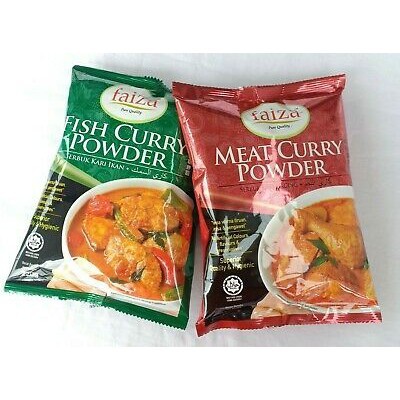 FAIZA MEAT / FISH CURRY POWDER 220G (READY STOCK) | Shopee Malaysia