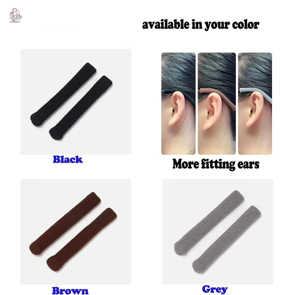 CONNECT Eyeglass End Temple, Anti-Lost Knit Glasses Temple, Fashion ...