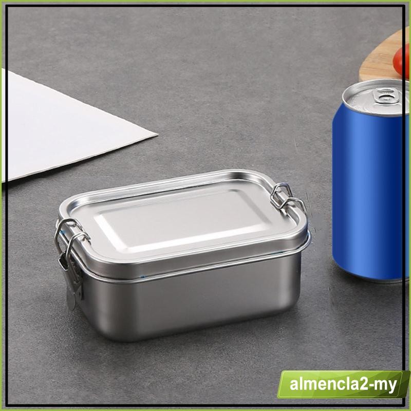[AlmenclafdMY] Lunch Box Bento Food Box with Cover Reusable Food ...