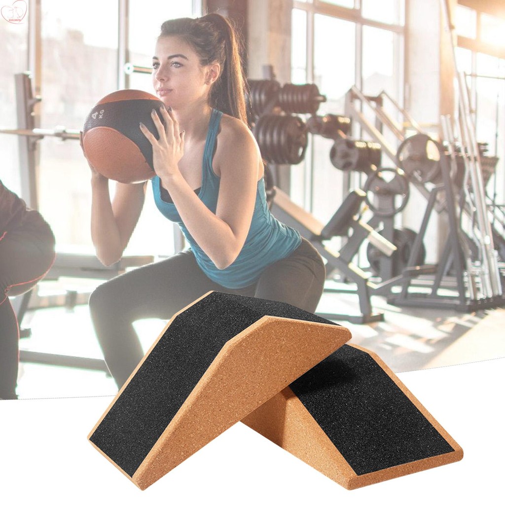Cork Squat Wedge Blocks Slant Board Professional Squat Ramp for Squats ...