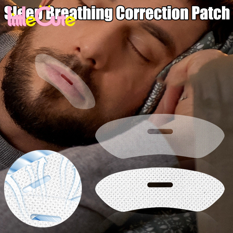 30/60Pcs Anti Snoring Breath Strip Breathing Patch - Mouth Seal Tapes - Night Sleep Breathing ...