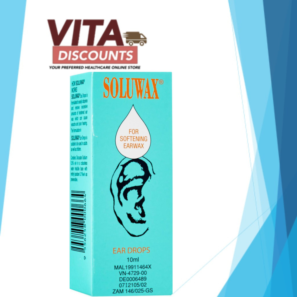 SOLUWAX EAR DROPS 10ML | Shopee Malaysia