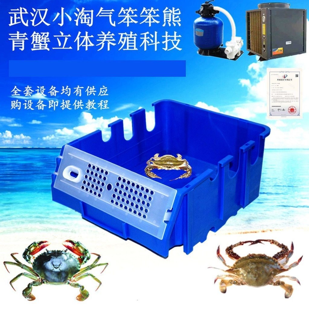 Drainage Indoor Green Crab Breeding Lobster Shuttle Crab Three ...