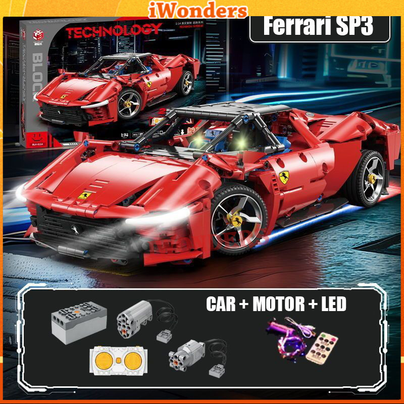 Hypercar Engineering STEM Kit | 1200+PC Racing Car Model with Rotating ...