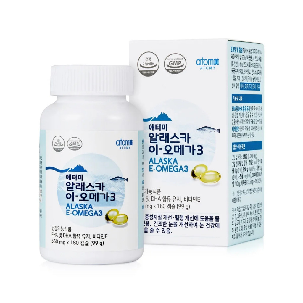 [spotgoods]Atomy Alaska E-Omega 3 550mg X 180capsule atomy omega3 omega ...