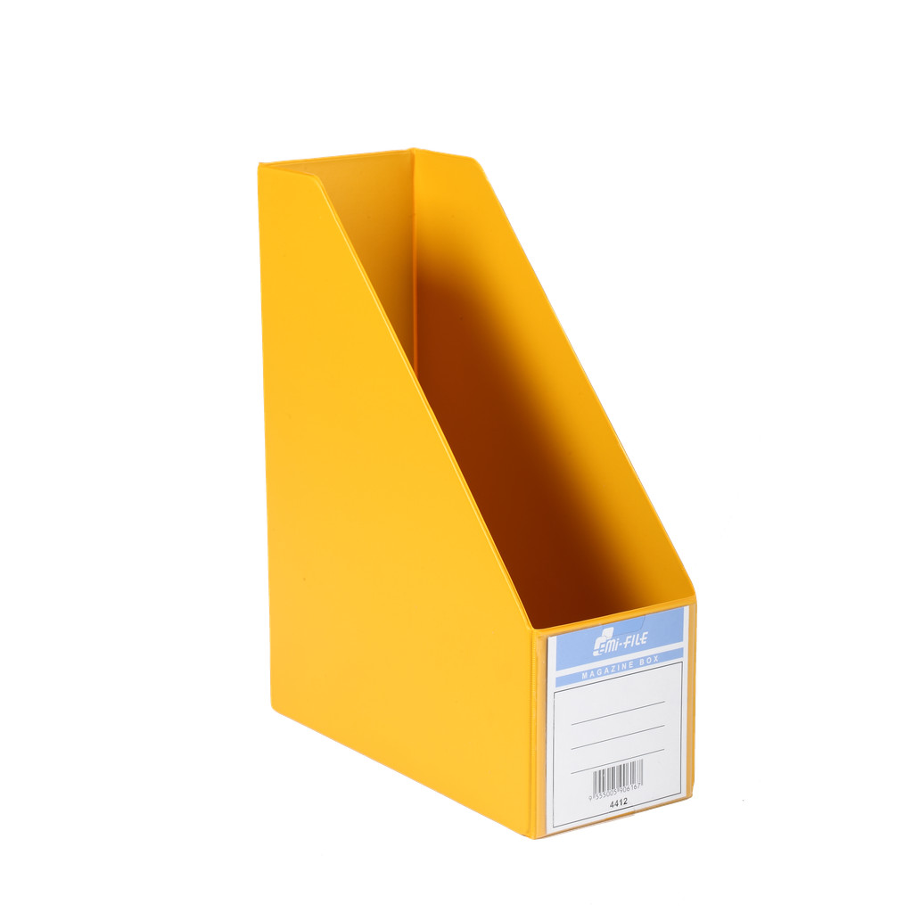 PVC Magazine Box 4" (Yellow) / 25pcs | Shopee Malaysia