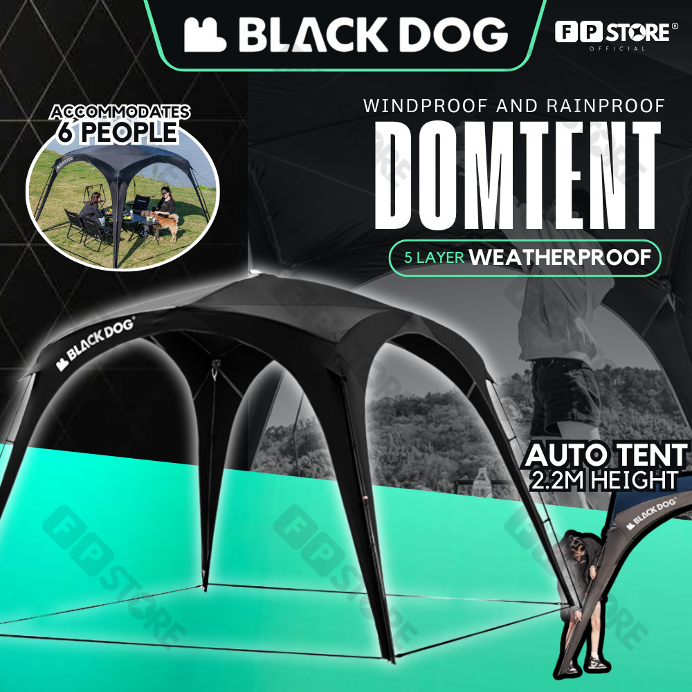 [ COD READY STOCK ] BLACKDOG Quick Opening Dome Tent Canopy Camping ...