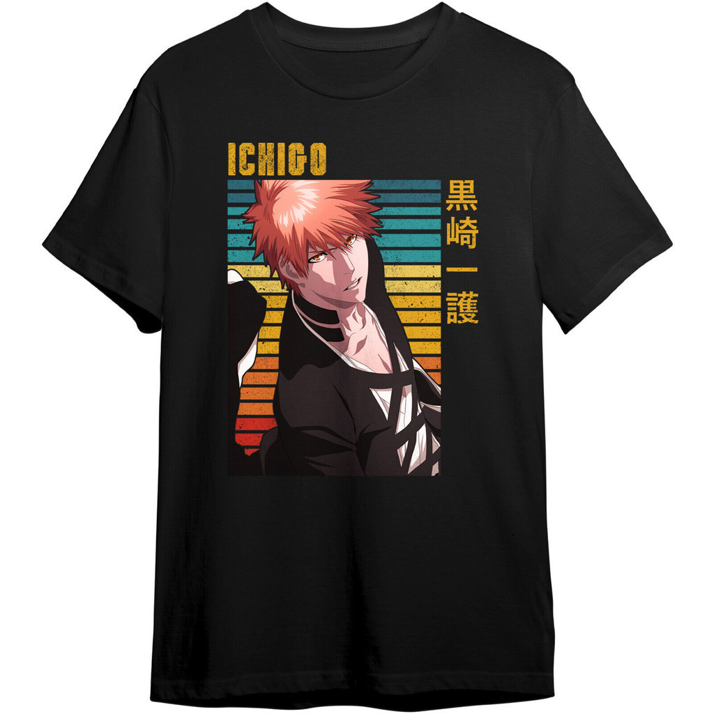 Bleach Japanese Manga Anime Ichigo Kurosaki Soul Reaper Rock Musical T ...