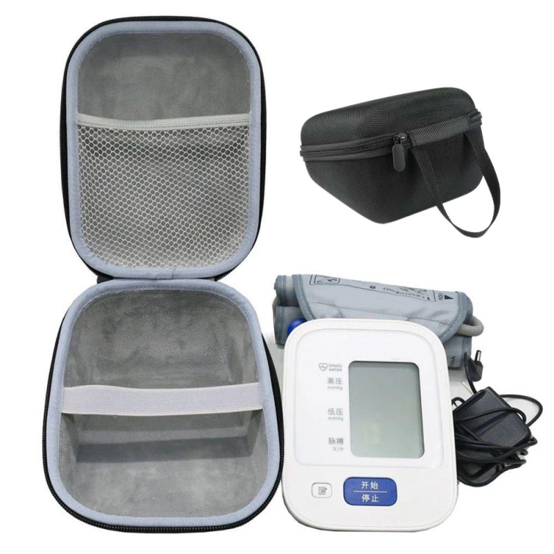 Electronic Blood Pressure Meter Storage Bag Portable Hard Shell ...