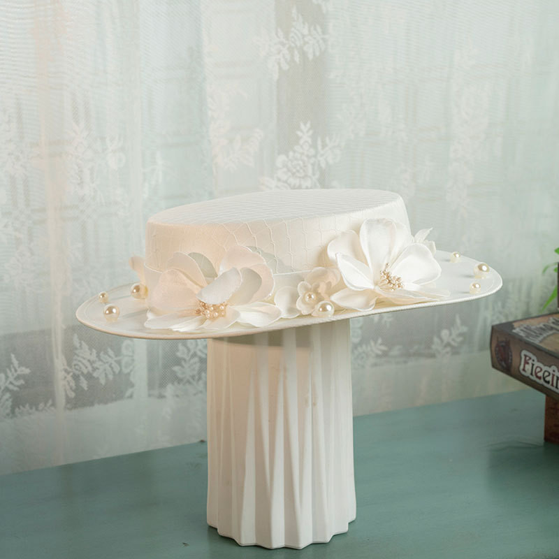 Kelas Formal Parti Elegan Topi ~ Retro French Photo Bow Mesh Elegant ...