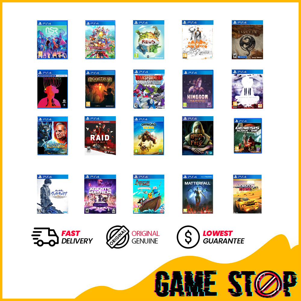 Playstation 4 PS4 Promotion Games | Shopee Malaysia
