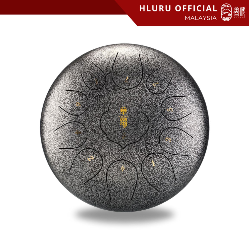 HLURU HuaShu Carbon Steel Tongue Drum 11 Tones (12") | Shopee Malaysia