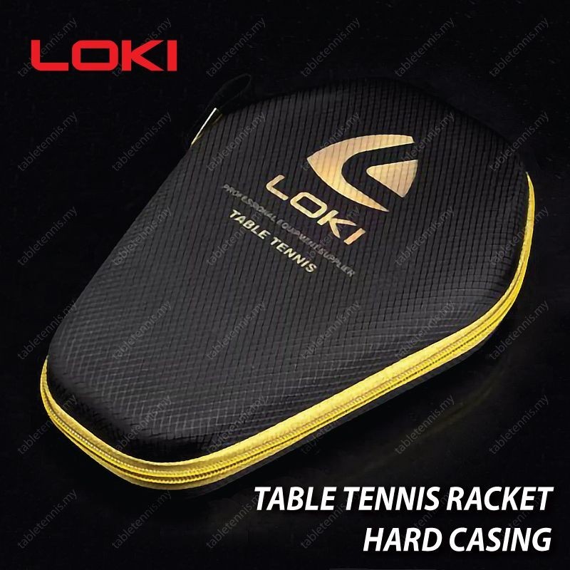 Loki Table Tennis Racket Case Gourd Shape Hard Casing Ping Pong Blade ...